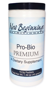 Pro-Bio PREMIUM - Probiotics - New Beginnings Nutritionals