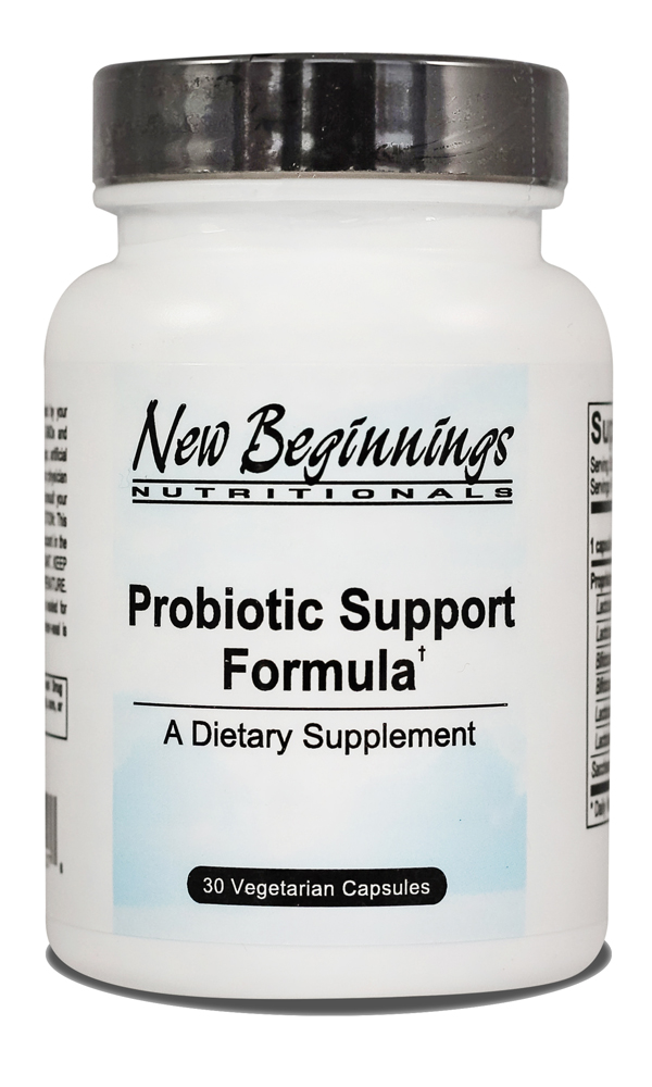 Probiotic Support Formula (30/60 capsules) - Probiotics - New Beginnings Nutritionals