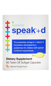 SPEAK +d Twist Capsules (60 caps) - Essential Fatty Acids - New ...