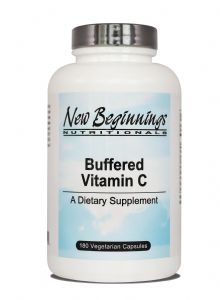 Buffered Vitamin C (180 caps) - Vitamins - New Beginnings Nutritionals